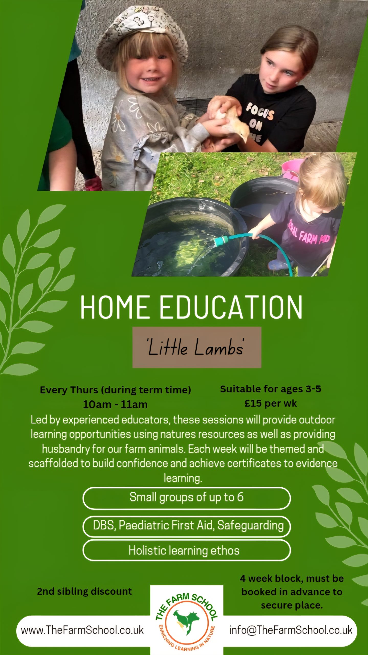 The Farm School – Enriching Learning in Nature